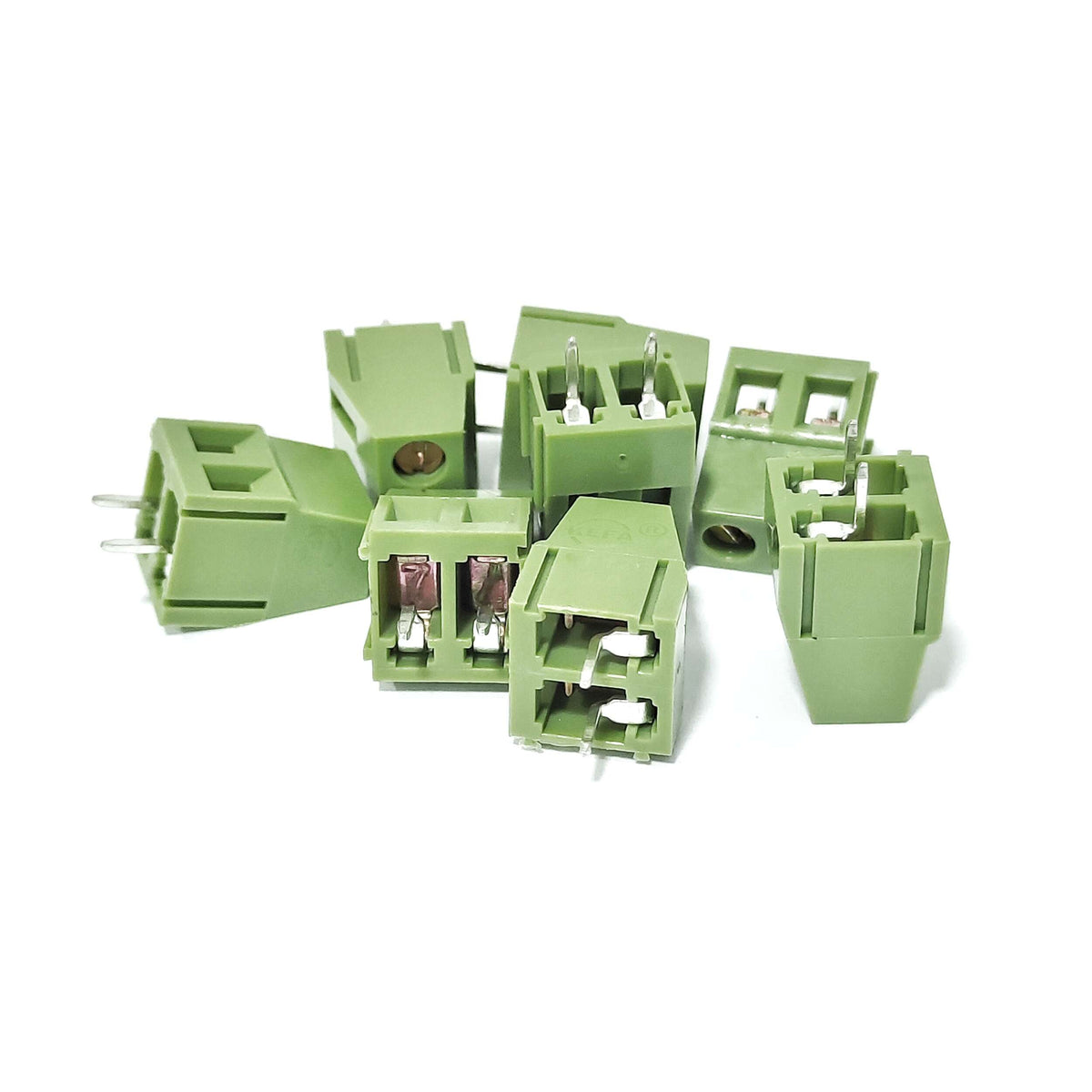 Kf 128 2p 5mm Pitch 2 Pin Pcb Screw Terminal Block Connector – Electronic Solution