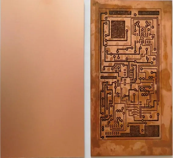 6x4 Inch One Sided Bakelite Copper Sheet One Sided Clad Plate Laminate ...