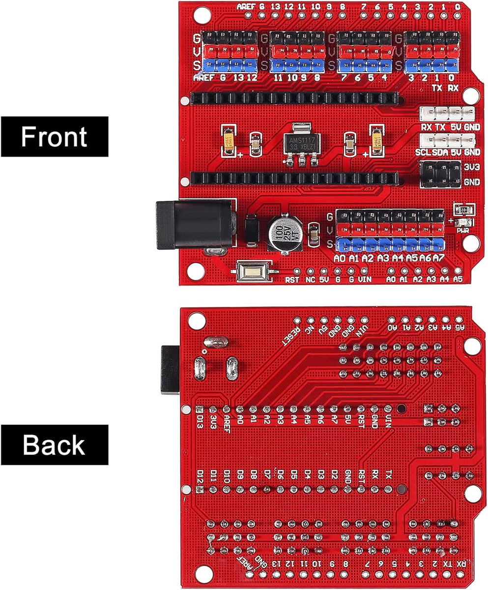 Arduino Nano Sensor Shield Nano I/o Expansion Board Prototype Shield ...