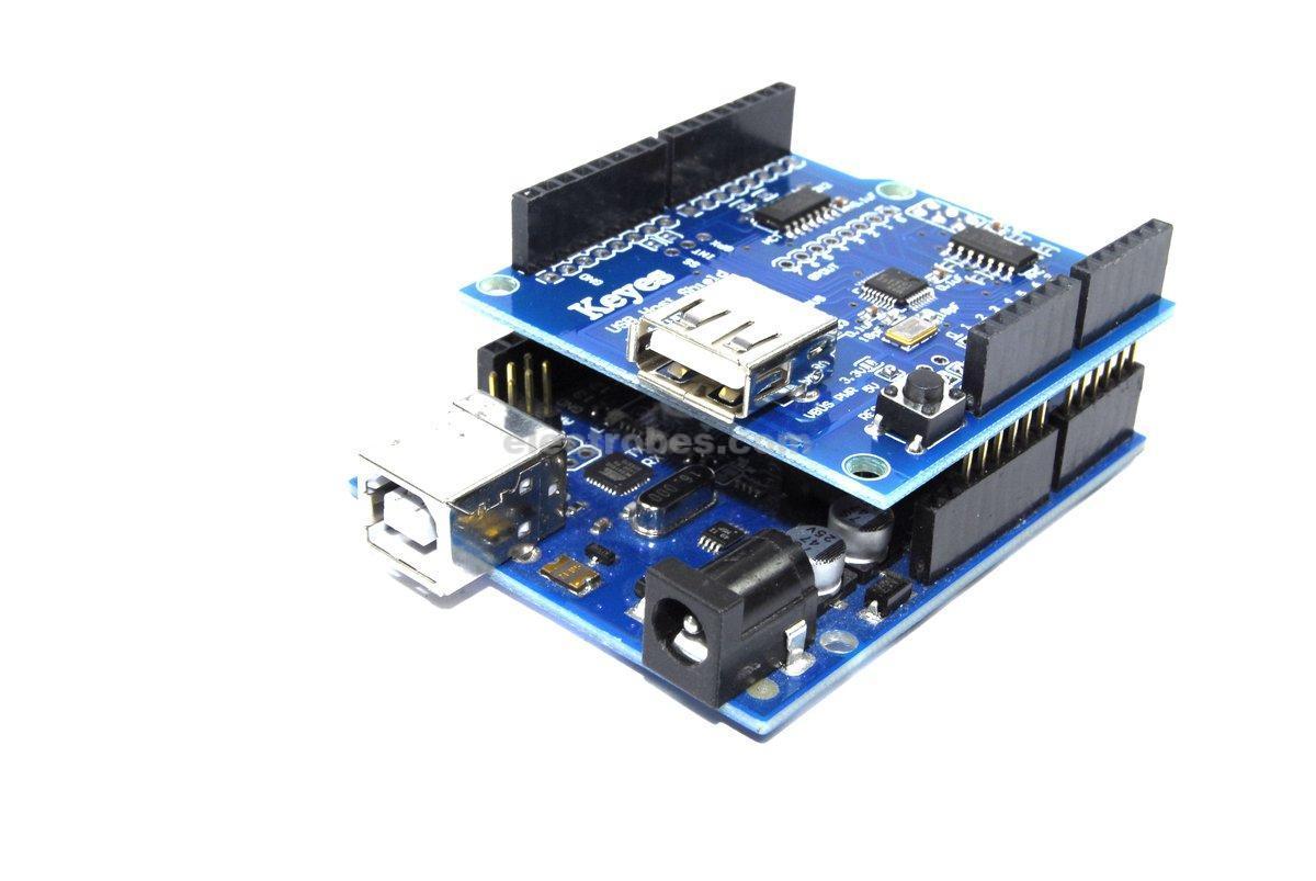USB Host Shield Rev 2.0 for Arduino – Electronic Solution