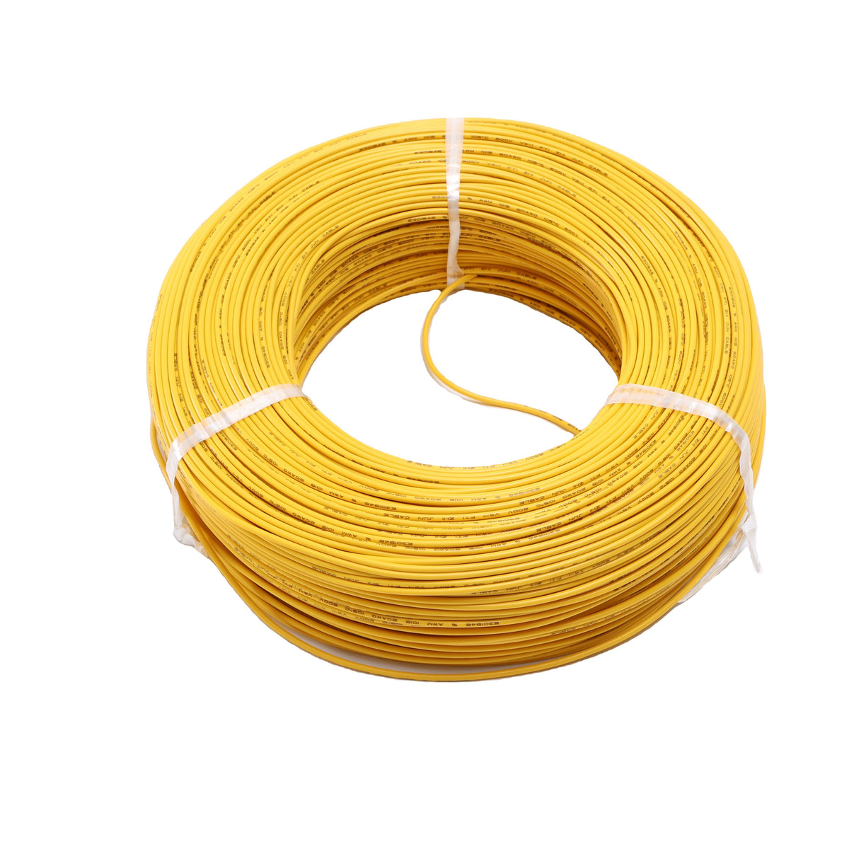 Yellow Wire 1meter Insulation Electronic Pcb Wrapping Breadboard Jumpe ...